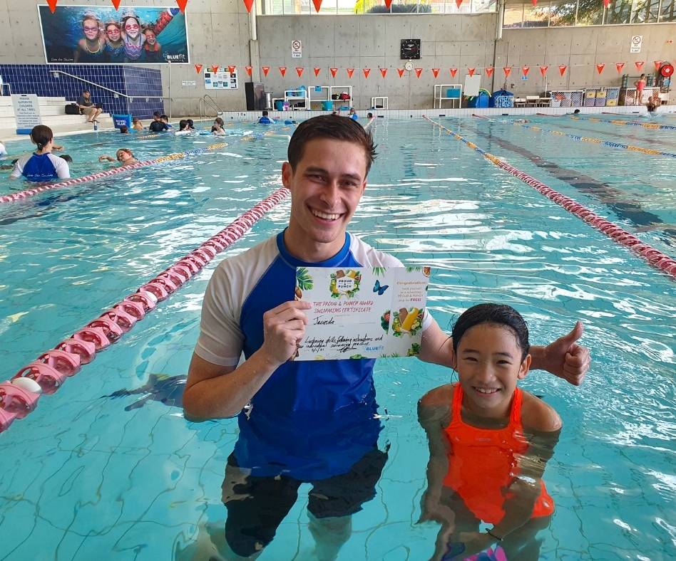 BlueFit Swimming's Swimmer Of The Month